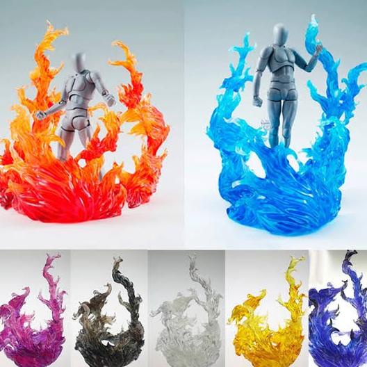 Jual Diskon Shf Figuarts Effect Aura Burning Flame Version For 1/12 ...