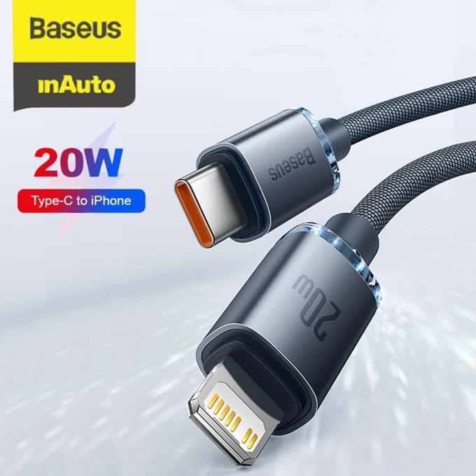 Jual KABEL DATA IPHONE BASEUS CABLE TYPEC TO LIGHTNING FAST CHARGING PD ...