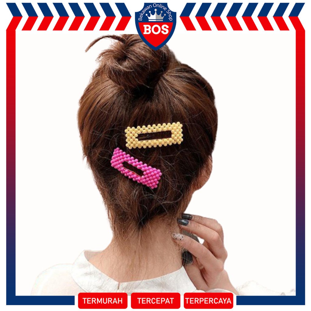 Jual Market1688 JEPIT RAMBUT HAIRCLIP WARNA WARNI PENJEPIT RAMBUT KOREA ...