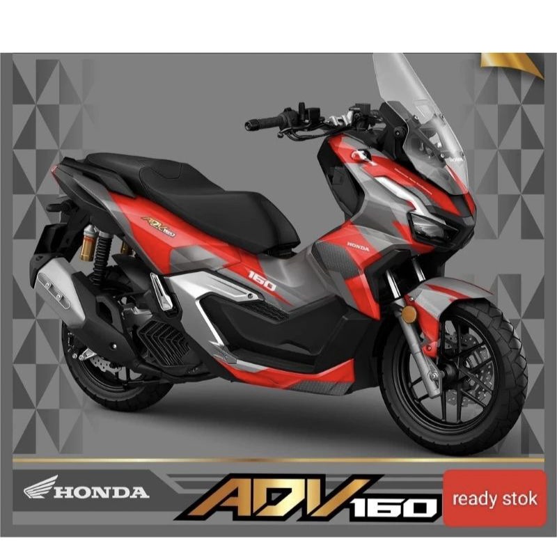 Jual Decal stiker variasi motor honda adv 160 new striping fullbody ...