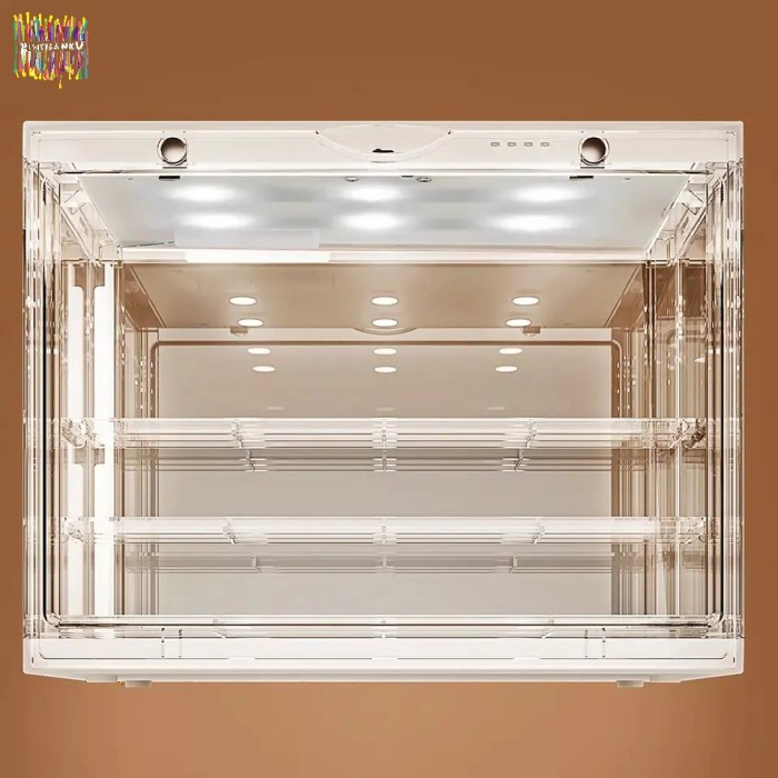 Jual Rak Display Action Figure Box Susun Lampu Led / Rak Kotak Display ...