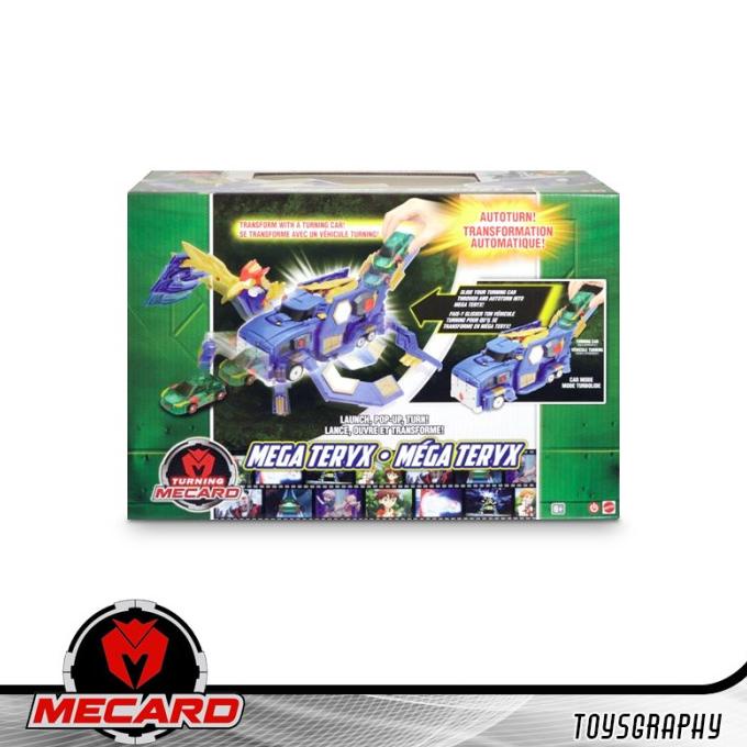 Jual Turning Mecard MEGA TERYX Mecanimals Vehicle | Shopee Indonesia