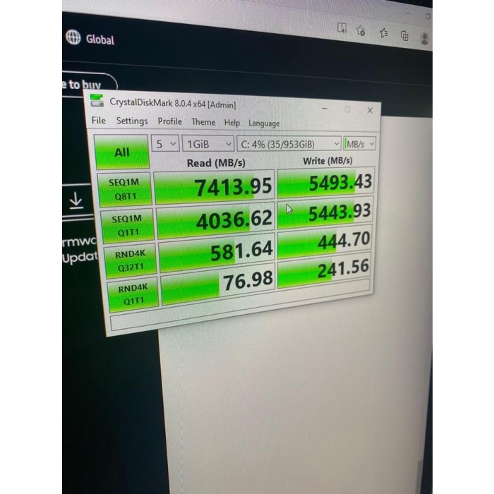 Jual KYO ULTIMATE K7000 PCIE 4.0 NVME SSD 1TB M.2 NVME GEN 4X4 HEATSINK ...