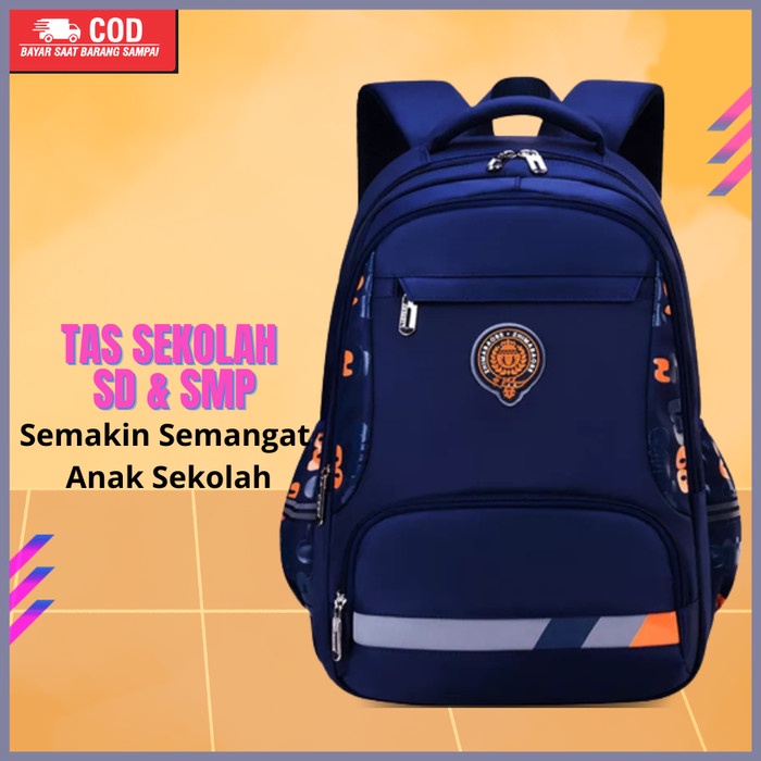 Jual TAS RANSEL BODYPACK SEKOLAH SD SMP REMAJA KOREA PRIA KEREN ...