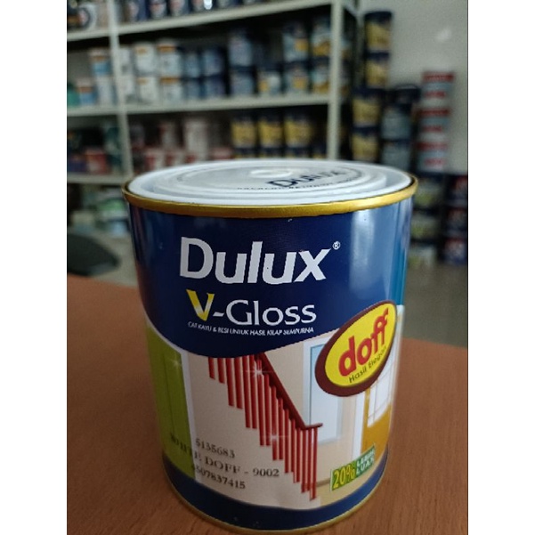 Jual Dulux V Gloss Doff Cat Kayu Dan Besi Untuk Hasil Lebih Kilap Isi