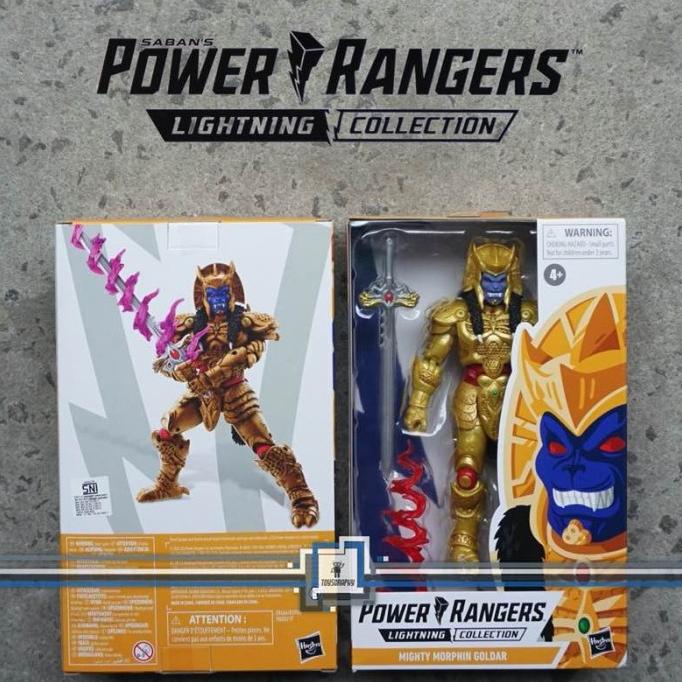 Jual Power Rangers Lighting Collection GOLDAR Mighy Morphin Hasbro ...