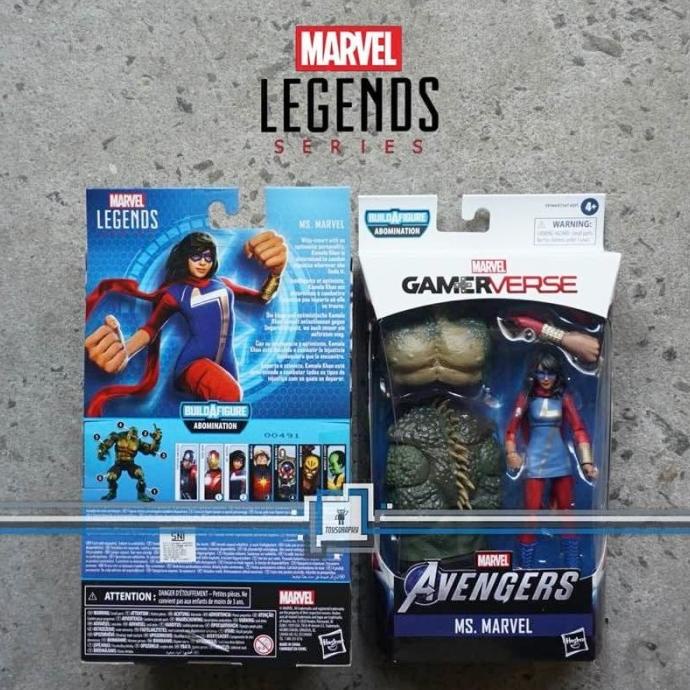 Jual Marvel Legends - Ms MARVEL Gamerverse Avengers Abomination wave ...