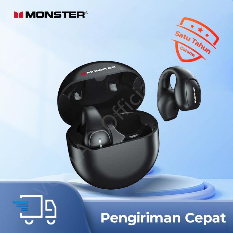 Jual PROMO! Monster Open Ear 200 Pro Bone Conduction Bluetooth Wireless ...