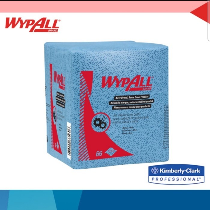 Jual KIMTECH BLUE PREP KIMBERLY CLARK 33560 / WIPERS BLUE (PER PAX ...