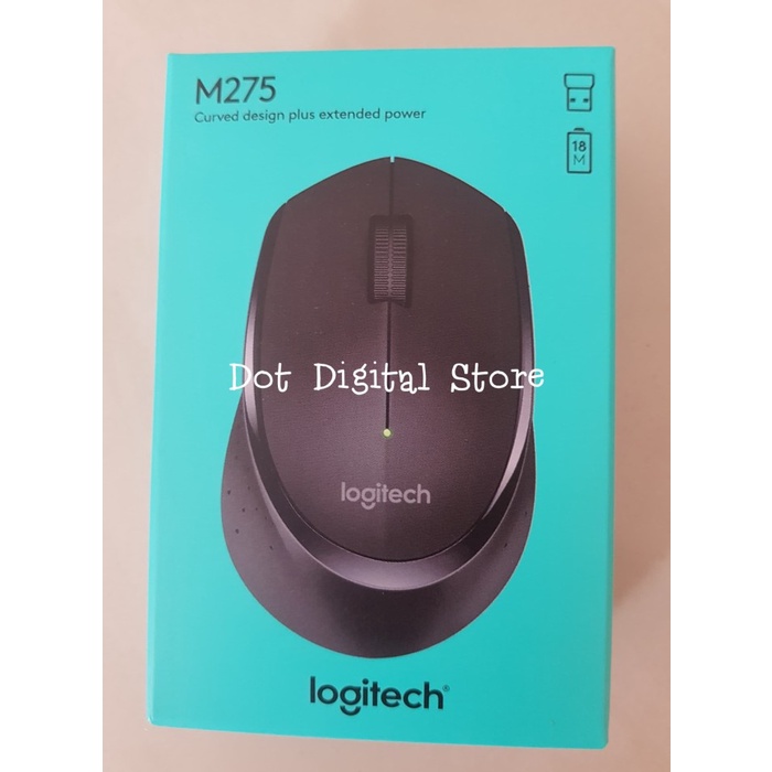 Jual Mouse Logitech M275 Wireless Mouse - Black | Shopee Indonesia