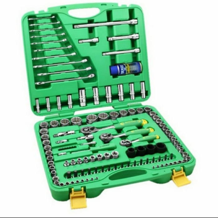 Jual KUNCI SOK SET 120 PCS TEKIRO HAND SOCKET SET TEKIRO 120PCS | Shopee Indonesia