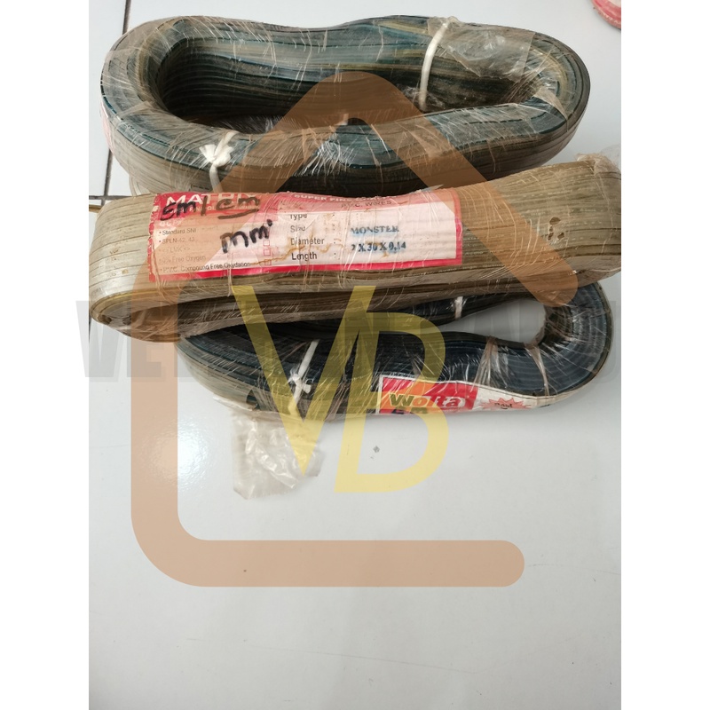 Jual KABEL MONSTER 2X30/ KABEL AUDIO/ KABEL LISTRIK TRANSPARAN METERAN ...