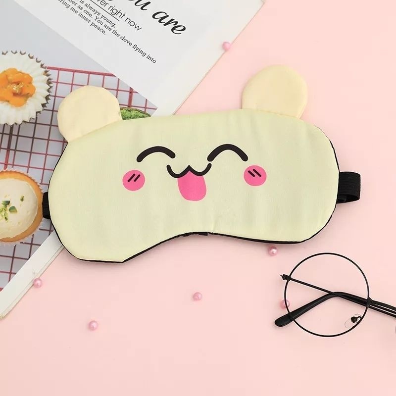 Jual Penutup Mata Karakter Lucu Sleep Mask Travel Cooling Gel Adem ...