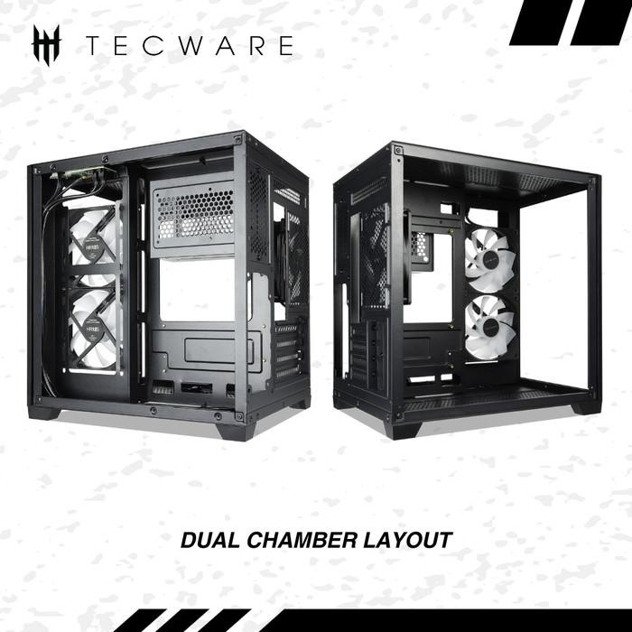 Jual Tecware Vxm V2 Pro - Dual Chamber Gaming Matx Case / Casing Pc ...