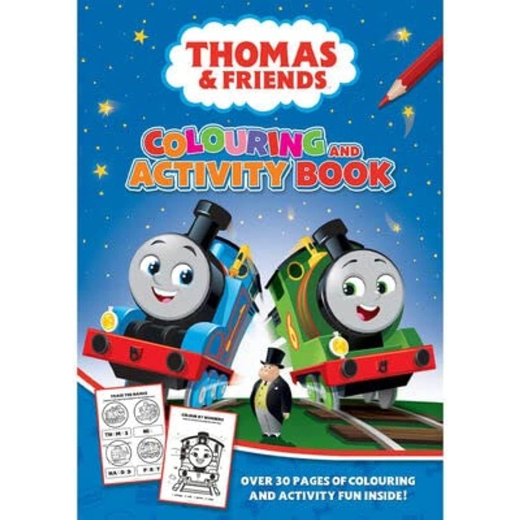 Jual Thomas & Friends Colouring Activity Book | Shopee Indonesia