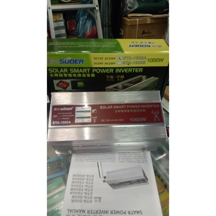 Jual Original Smart Solar Power Inverter 1000W 12V With Led Indikator ...
