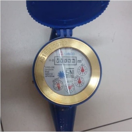 Jual Ready Water Meter Amico 3/4 Inch Sni Meteran Air Amico Sni Terbaru ...