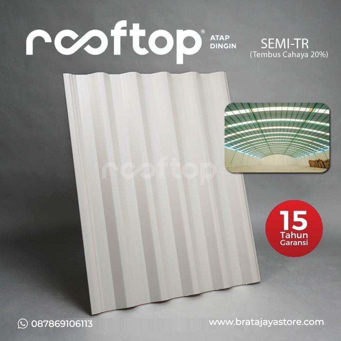 Jual Baru Atap Upvc Rooftop I Series Rumah Gedung Ruko Semi Transparan ...