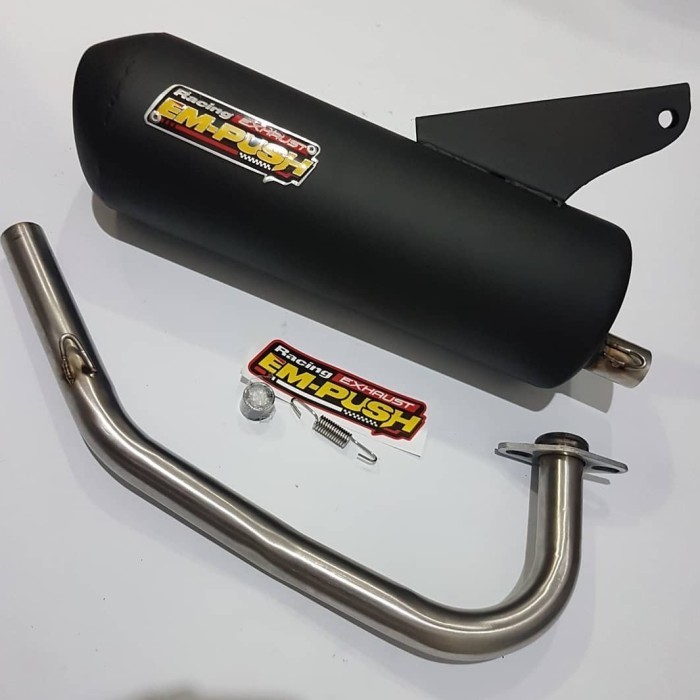Jual [Original] Knalpot Empush Exhaust Vario 110 Karbu Model Mp7 Mpring ...