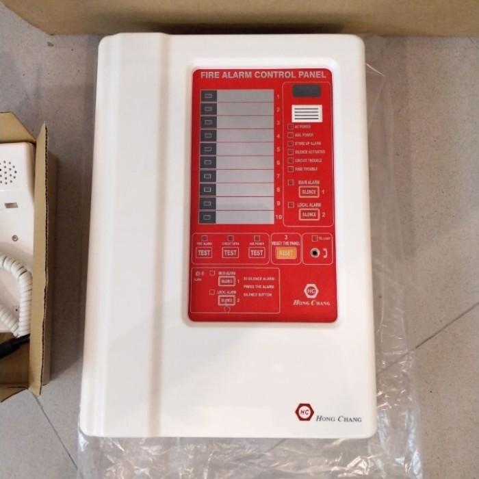 Jual MASTER CONTROL PANEL FIRE ALARM MCFA HONG CHANG PLASTIK 10 ZONE HC | Shopee Indonesia
