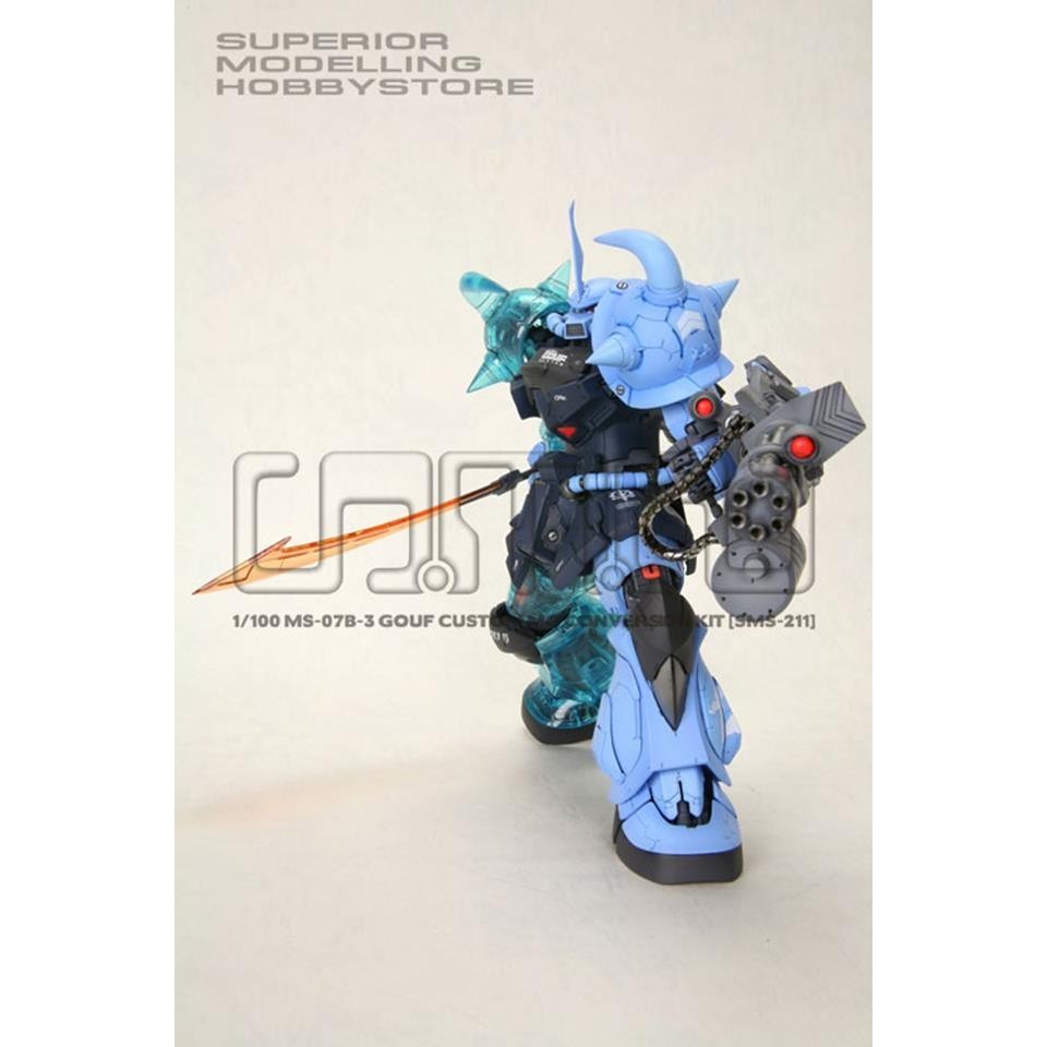 Jual [Original] Sms 1/100 Ms-07B-3 Gouf Custom Mg Conversion Resin Kit ...