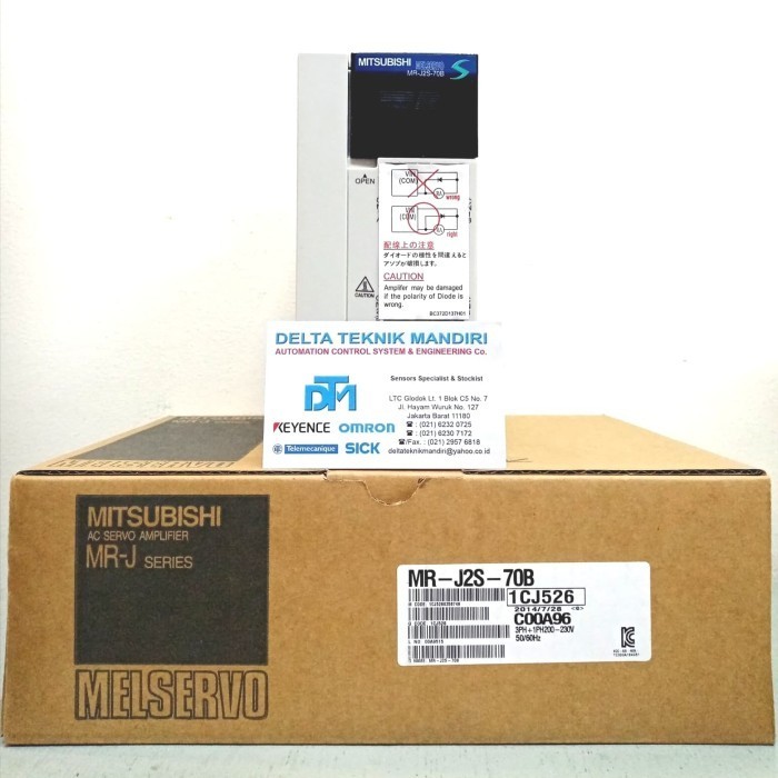 Jual [New Ori] Mitsubishi Servo Drive Mr-J2S-70B Limited | Shopee Indonesia