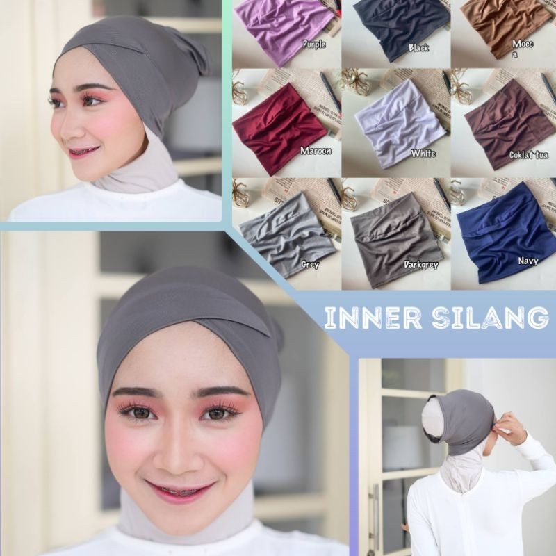 Jual INNER SILANG|INNER HIJAB|A01 | Shopee Indonesia