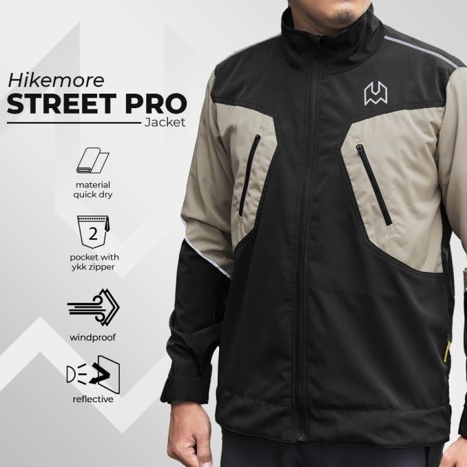 Jual New Jaket Motor Pria Hikemore Street Pro Touring Riding Style ...