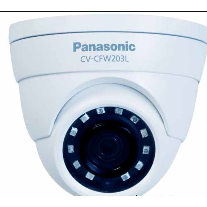 Jual Sale!! CV-CFW203L PANASONIC HDCVI 2MP Fixed Dome, IR LED, 3,6mm, Indoor | Shopee Indonesia
