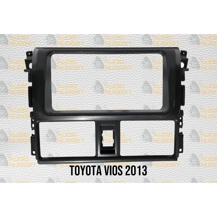 Jual [Original] Frame Tape Head Unit 2Din Toyota Vios Yaris 2013 - 2016 Terbatas | Shopee Indonesia