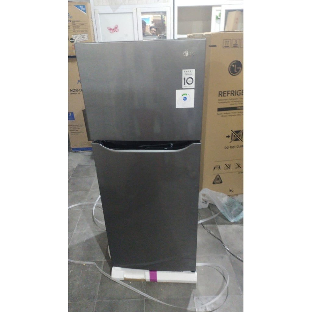 Jual [Baru] Kulkas Lg 2 Pintu Inverter 202 Liter Gnb 202 Sqib Khusus ...