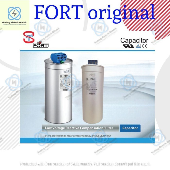 Jual [New Ori] Power Capacitor 10Kvar 440V - Kapasitor Bank - Fort Tmpdsy-440-10-3 Diskon ...