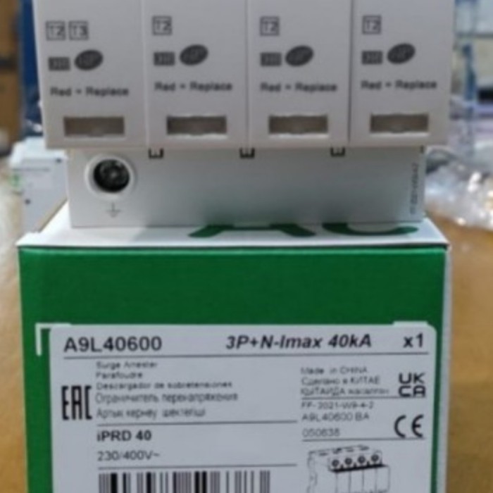 Jual [Baru] Surge Arrester Acti9 Prd40 3PN 40Ka 230/400V A9L40600 ...
