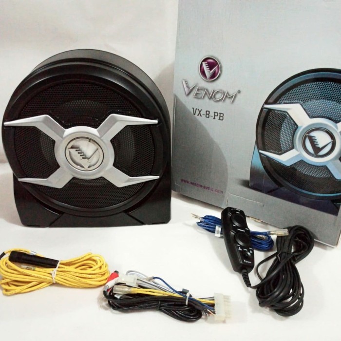 Jual [Baru] Subwoofer Kolong Venom Vx 8 Pb - New Venom Vx 8 Pb - Sca Berkualitas | Shopee Indonesia