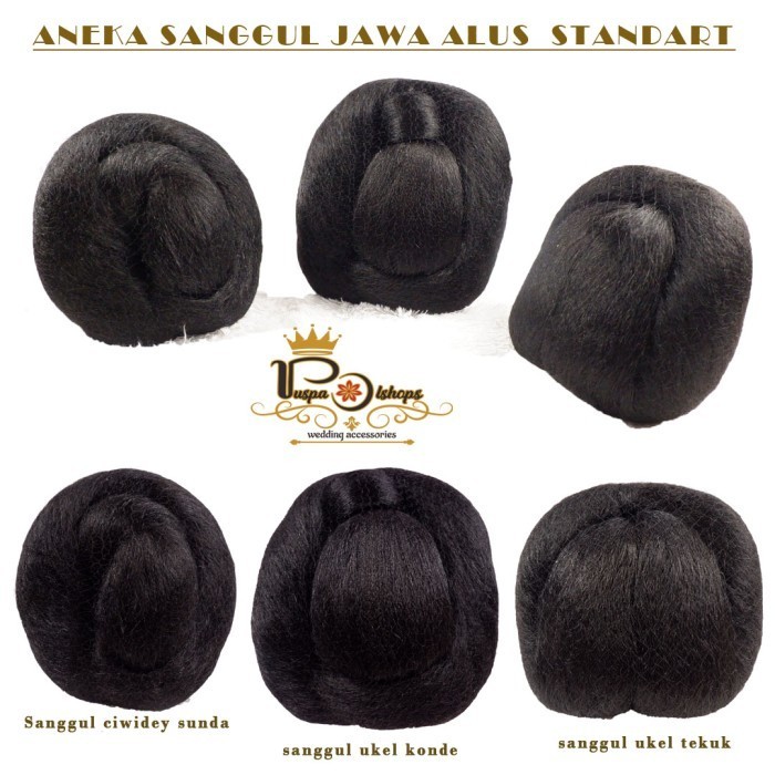 Jual Terbaru Sanggul Jawa Alus Standart Sanggul Rambut Sanggul Ukel Tekuk Konde Promo Terlaris ...