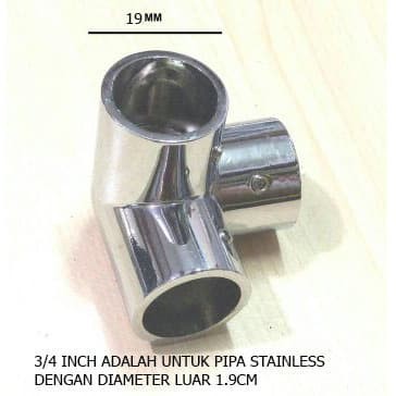Jual Murah - Join Pipa / Sambungan Pipa 3 Cabang 3/4 Inch | Shopee ...