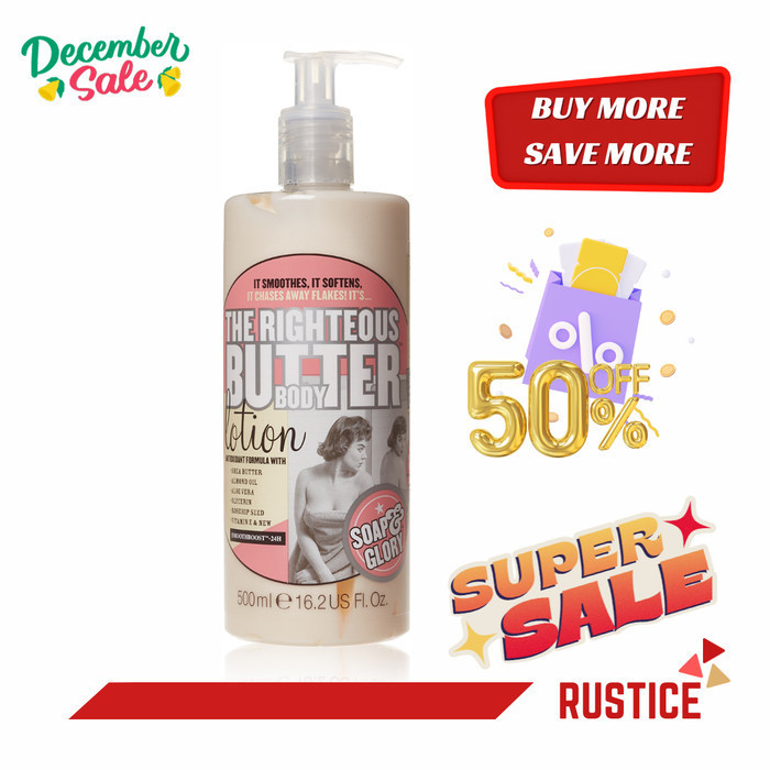 Jual Soap & Glory The Righteous Body Butter 500 ML | Shopee Indonesia