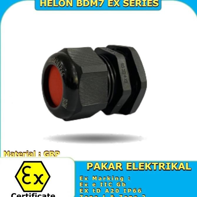 Jual Cable gland GRP Explosion Proof M40 Metric Plastic HELON | Shopee ...
