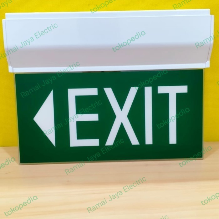Jual LAMPU EMERGENCY EXIT LED TANDA PANAH OUTBO LED EMERGENCY EXIT ...