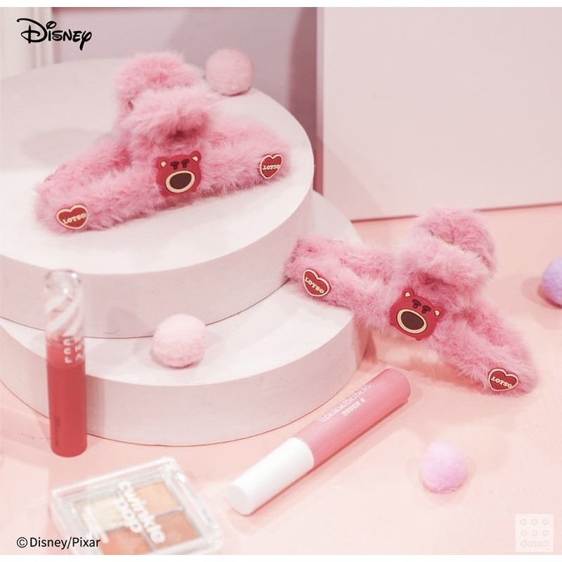 Jual Daiso Korea Lotso Jepit Rambut Fluffy | Shopee Indonesia