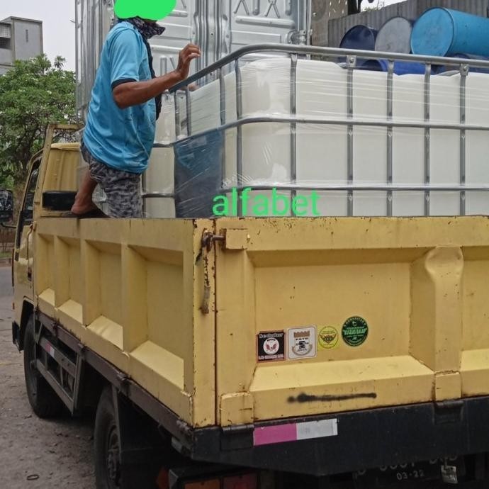 Jual xie kempu tandon ibc tank tempat penampungan air 1000 liter (baru ...