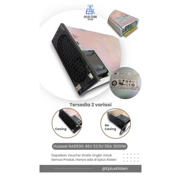 Jual Part Switching Huawei R4850G Fix 48V 56A 3000W Rectifier smps ...