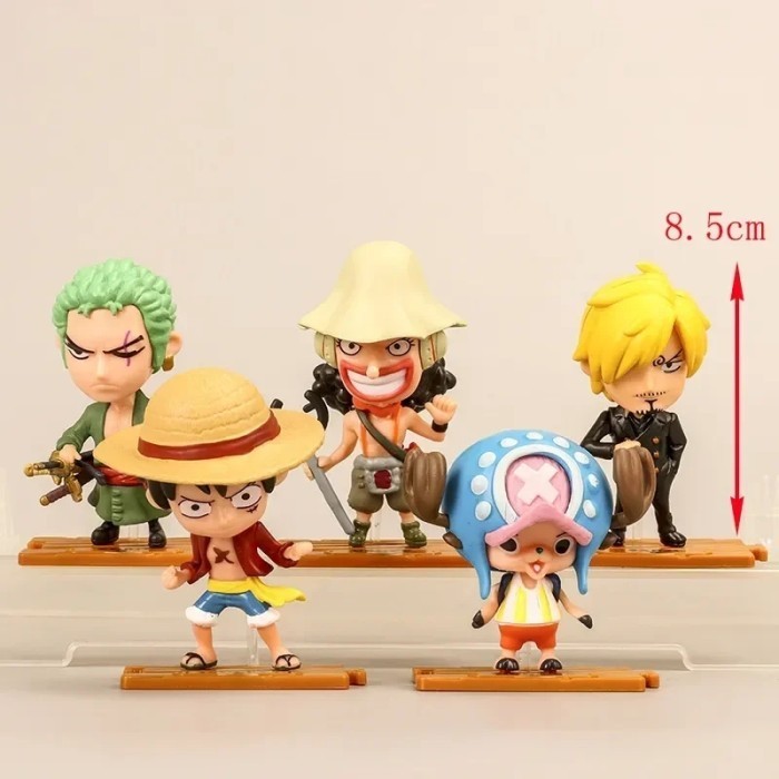 Jual Promo!!! Action Figure One Piece Set 10 Nami Boa Robin Brook ...
