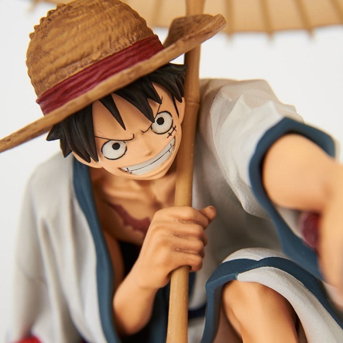 Jual Must Have!! One Piece Luffy Kimono Umbrella Box Bwfc Fan Award ...
