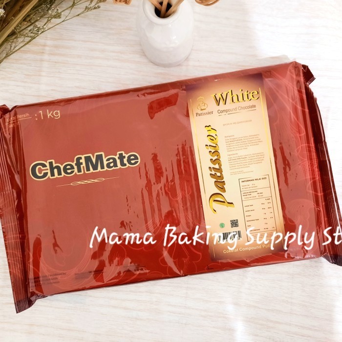Jual HARGA DISKON CHEFMATE WHITE PATISSIER Compound WHITE Chocolate ...