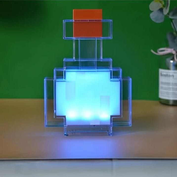 Jual Lampu LED Minecraft Potion Bottle Color Changing RGB - MC-1865 ...