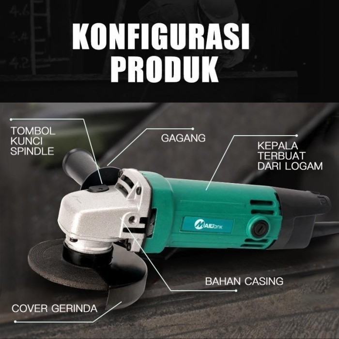 Jual Mesin Gerinda Tangan Mailtank Sh05 & Cover Gerinda Jadi Circular ...