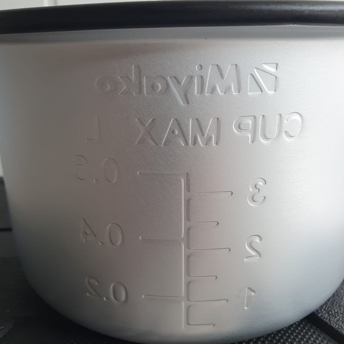 Jual Panci Rice Cooker/Magicom Miyako Original Ukuran 0,6 Liter Best ...