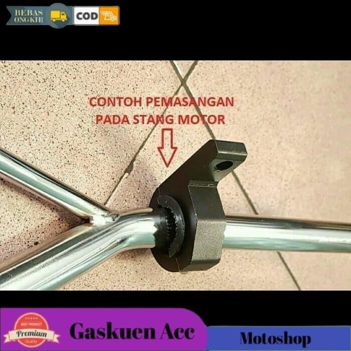 Jual Breket Dudukan Lampu Di Pipa Stang Crashbar Tubular Universal ...