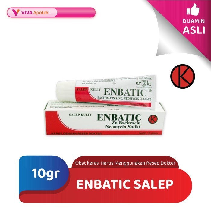 Jual Enbatic Salep / Luka Bakar / Luka Bekas Operasi (10 Gram) | Shopee ...